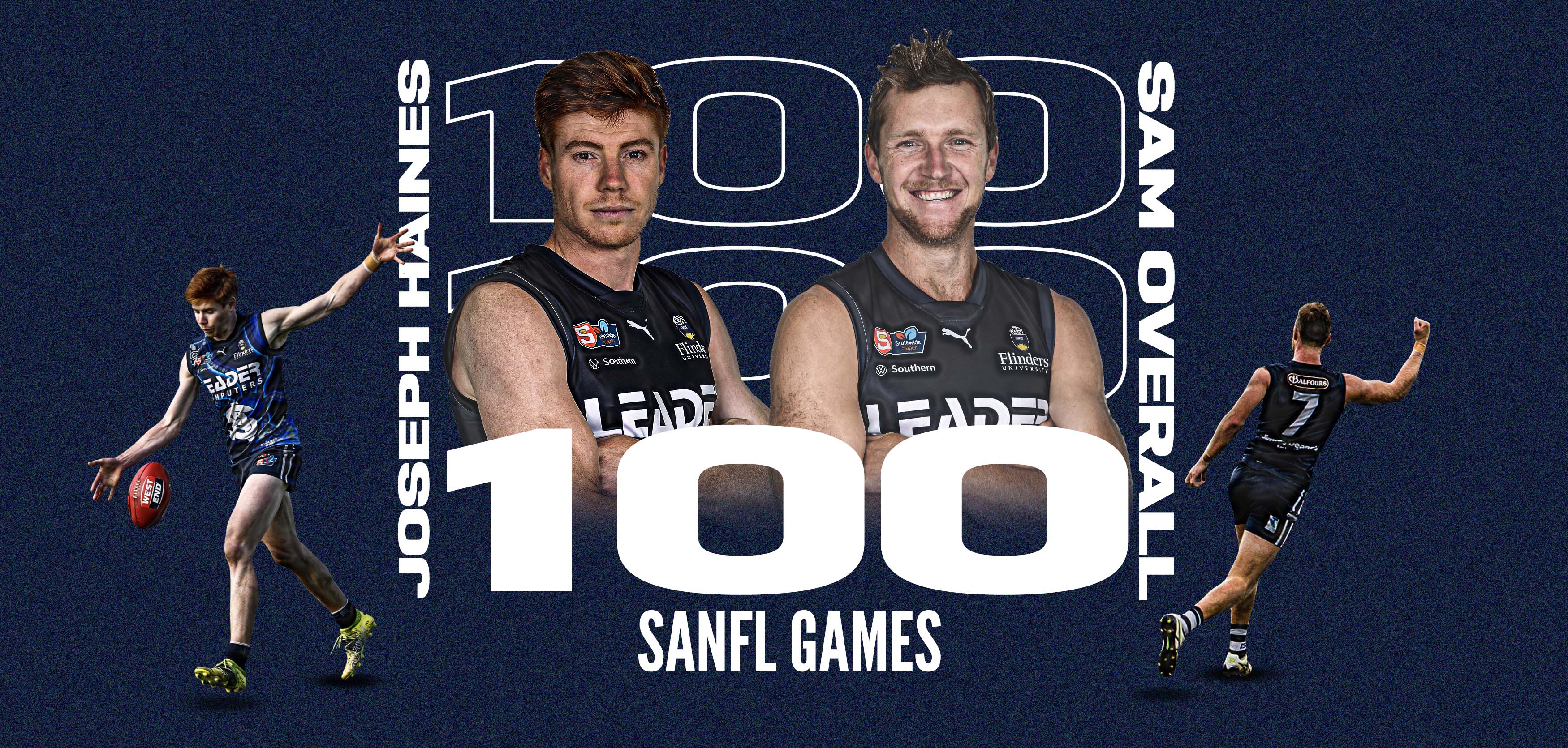 Joe Haines & Sam Overall 100 Games.