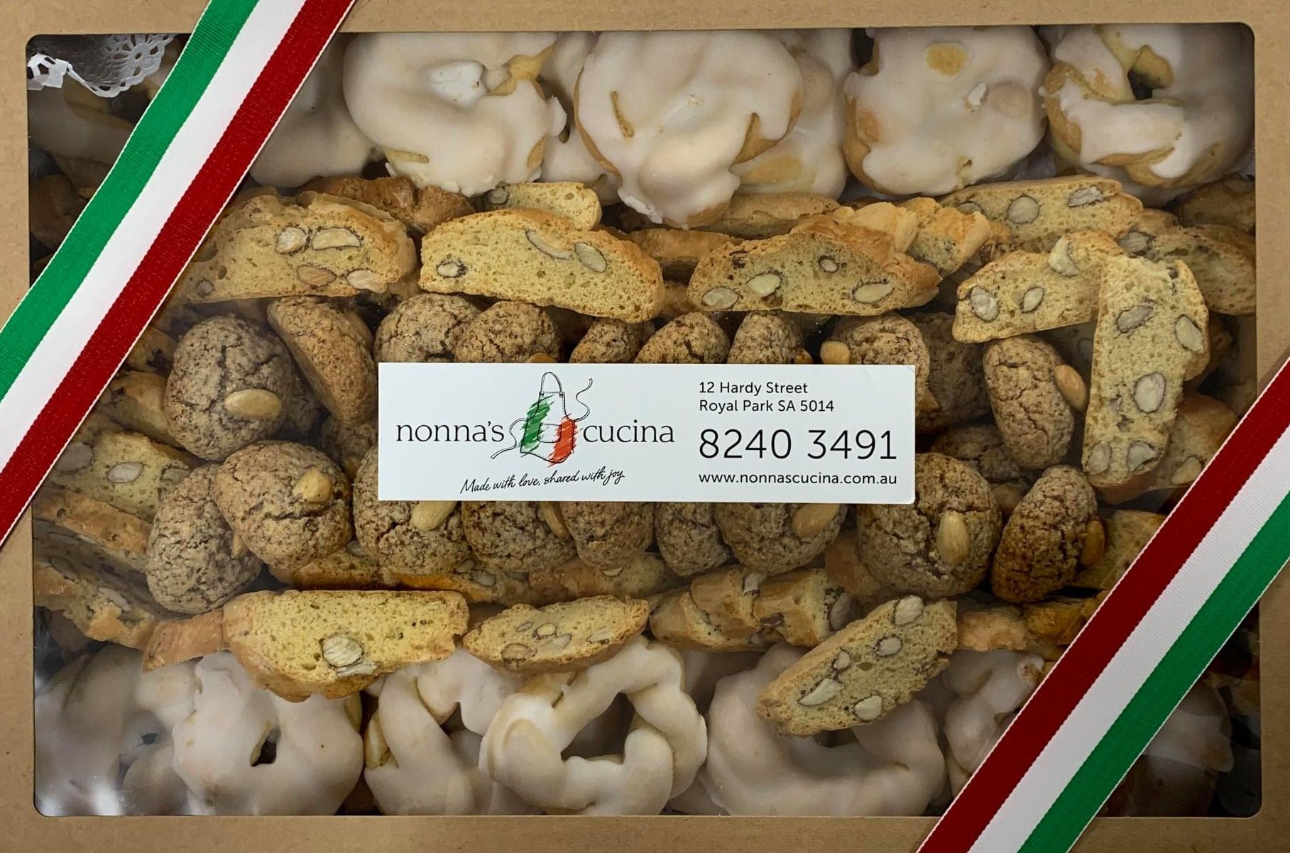 Nonna's Biscotti box