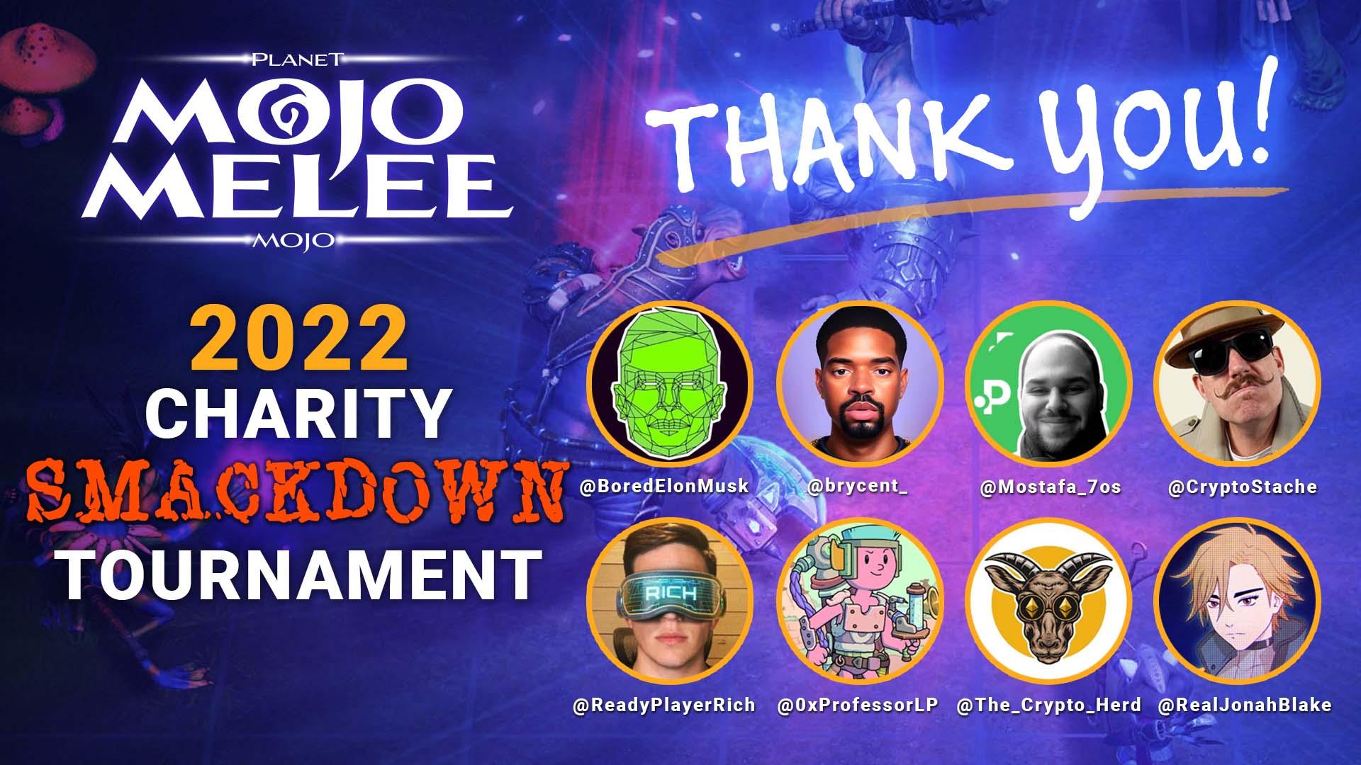 Planet Mojo’s First Charity Tournament A Smashing Success