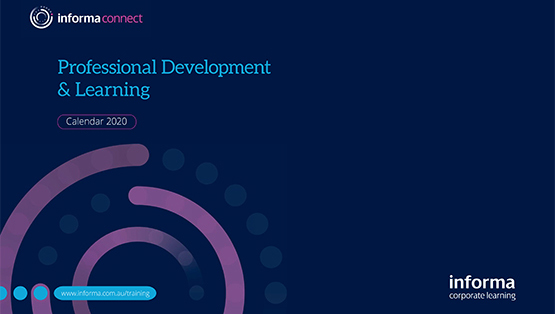 Training Calendar 2020 – Informa Australia