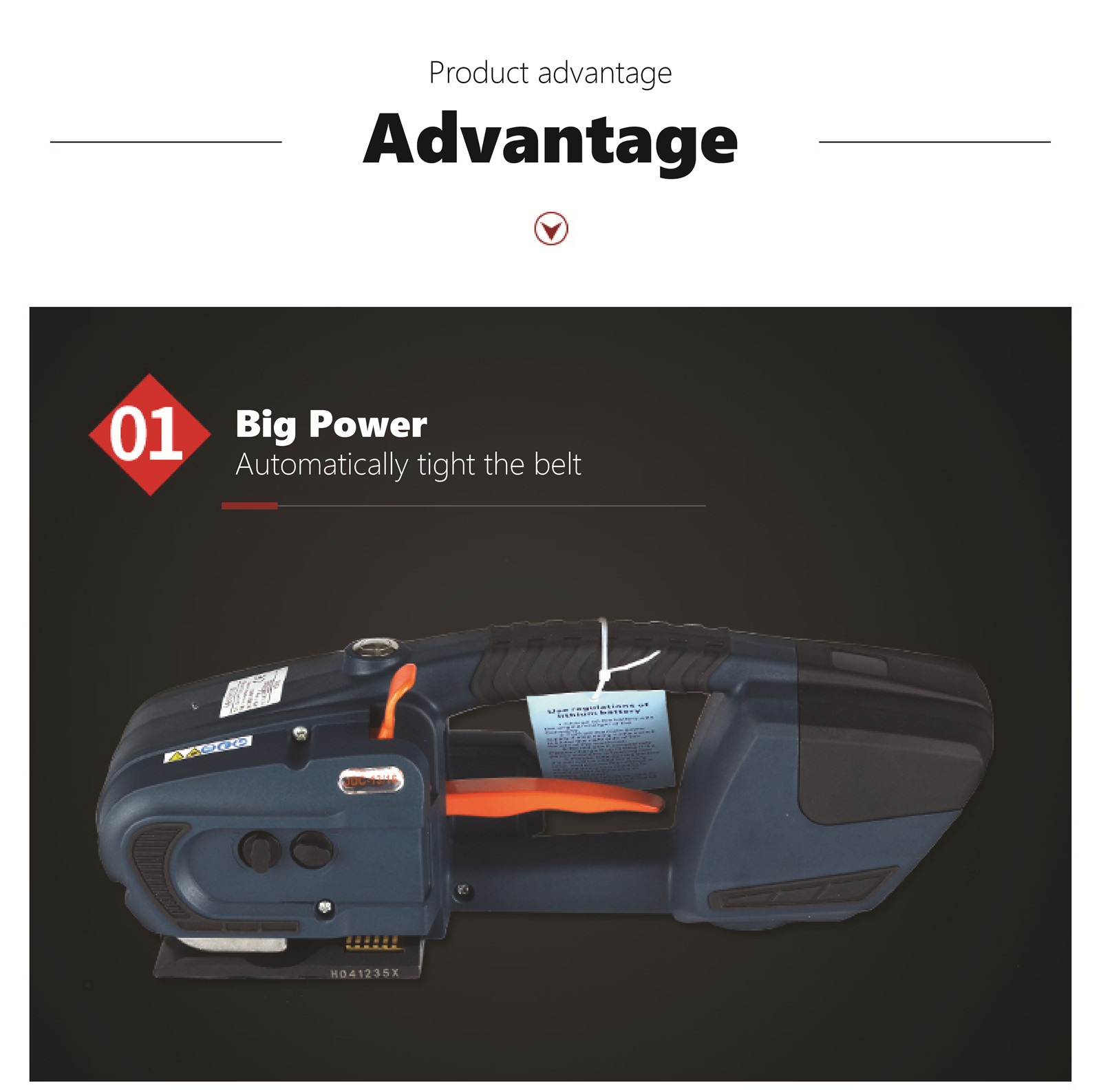 JDC13/16 PET Hand-held Electric Packer Baler PP PET strap Auto Hot Mel ...