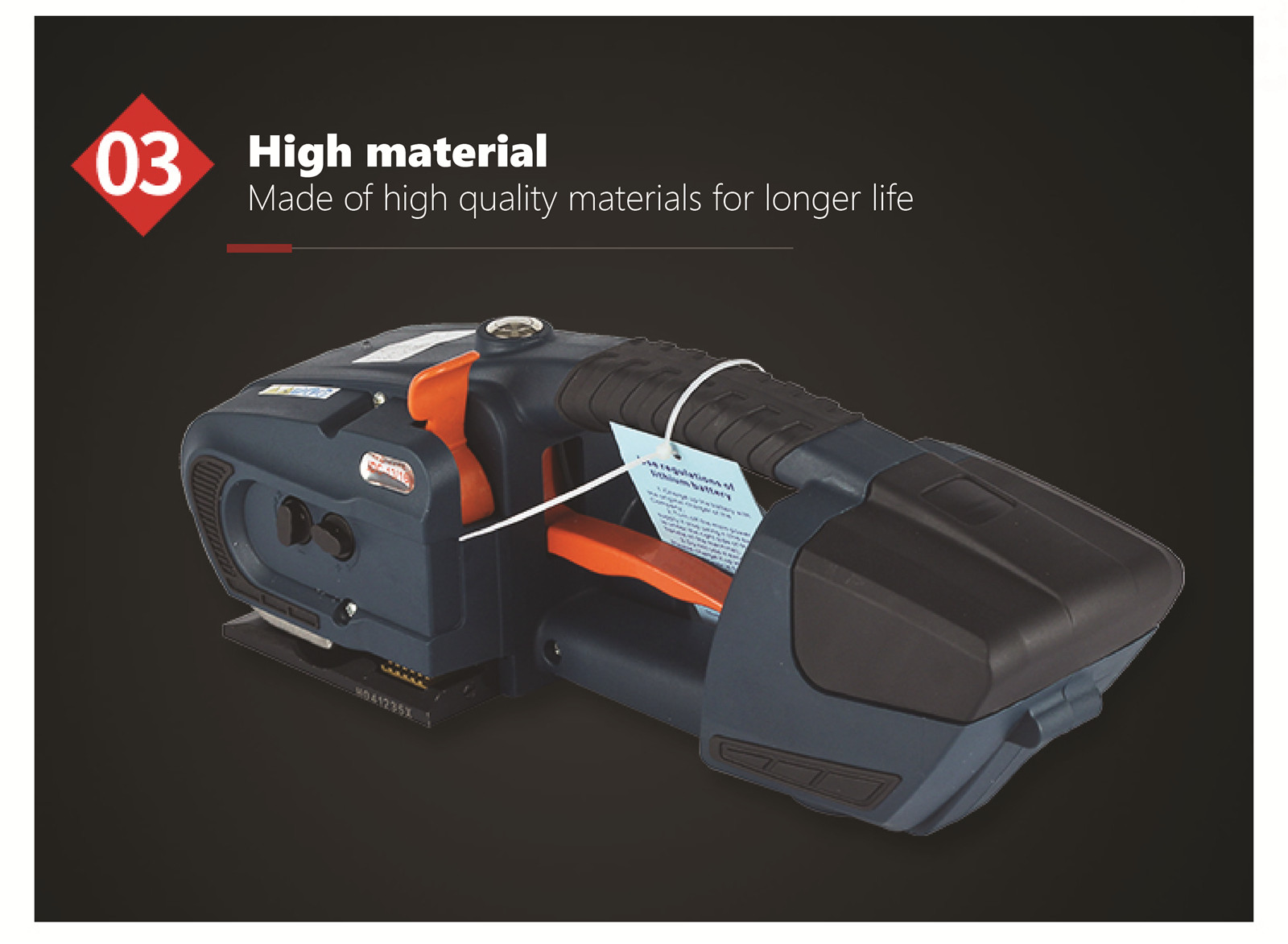 JDC13/16 PET Hand-held Electric Packer Baler PP PET strap Auto Hot Mel ...